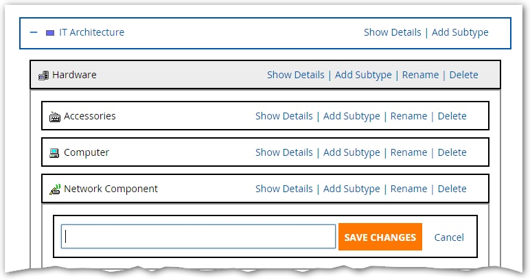 Managing Repository Resource Types