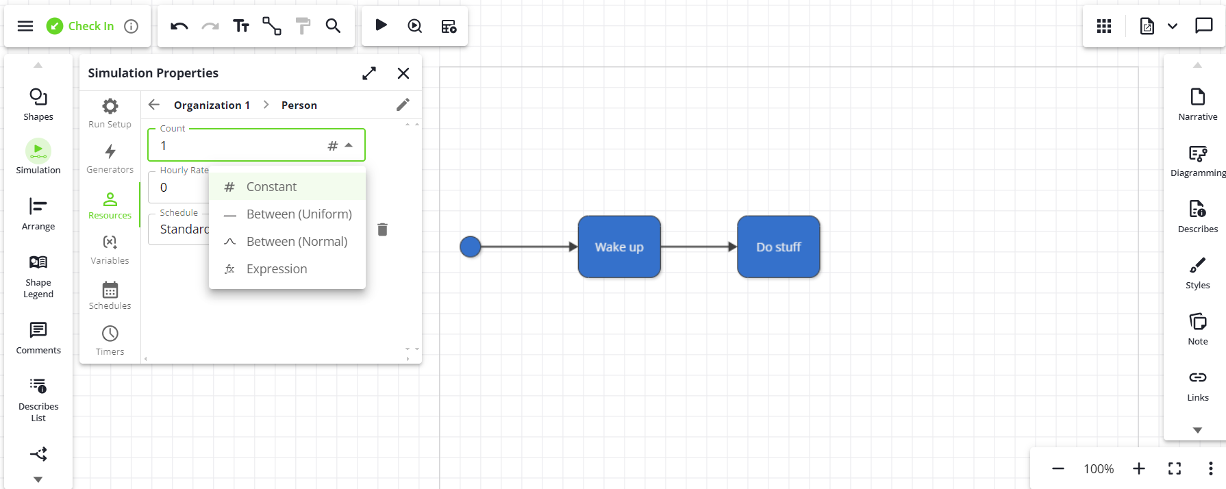 Process Simulation in the iGrafx Platform